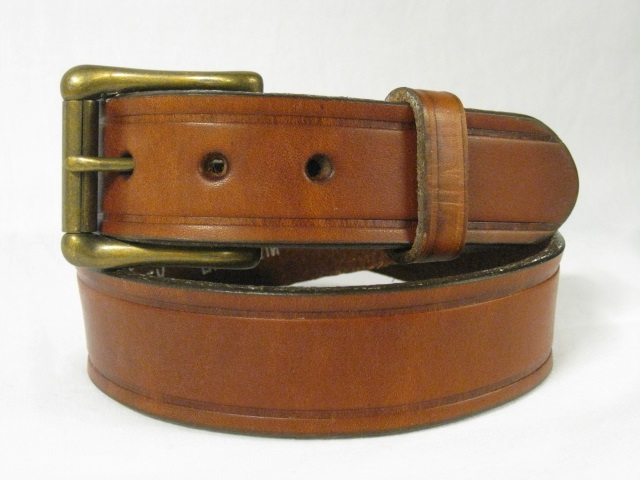 Full grain cowhide belt brown » Convoy Mail Full grain cowhide belt brown » Convoy Mail