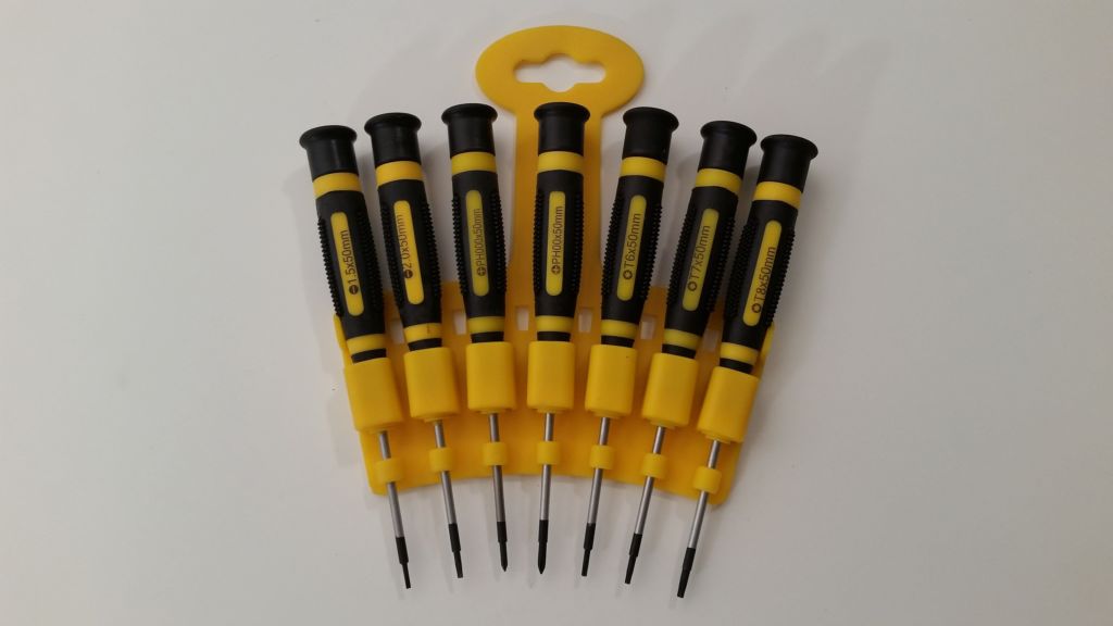 Precision screwdriver set 7 pcs. » Convoy Mail