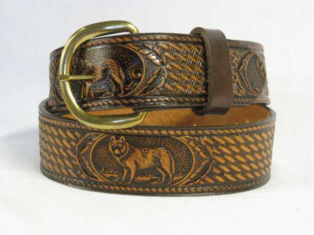 Wolf belt brown size 30" » Convoy Mail